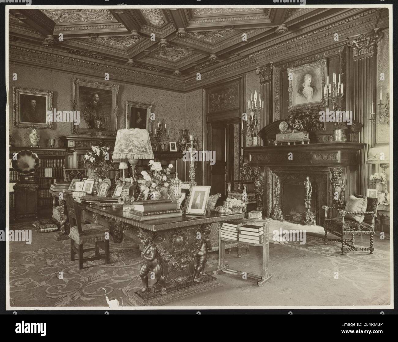 Mary Scott Townsend house, Washington, D.C. Library Stock Photo - Alamy