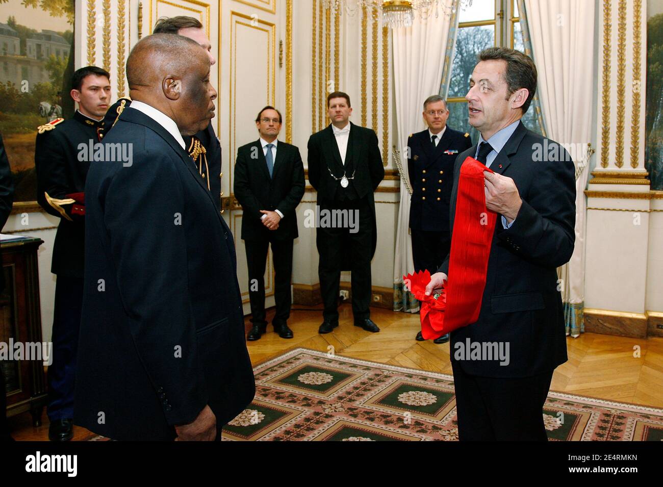Festus mogae hi-res stock photography and images - Alamy