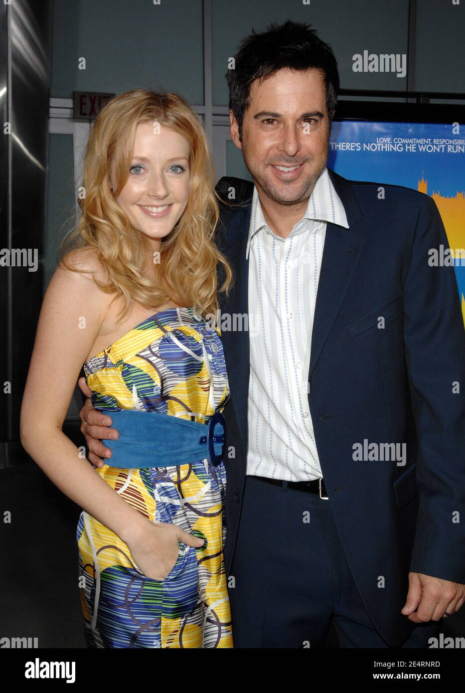 Jonathan Silverman and Jennifer Finnigan attend the premiere of Run ...