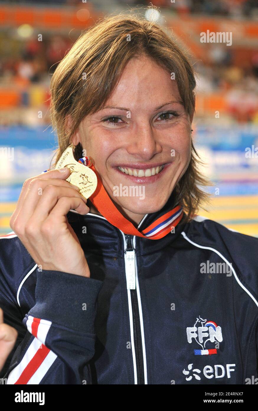 France's Aurore Mongel wins the gold medal on women's 200 meters ...