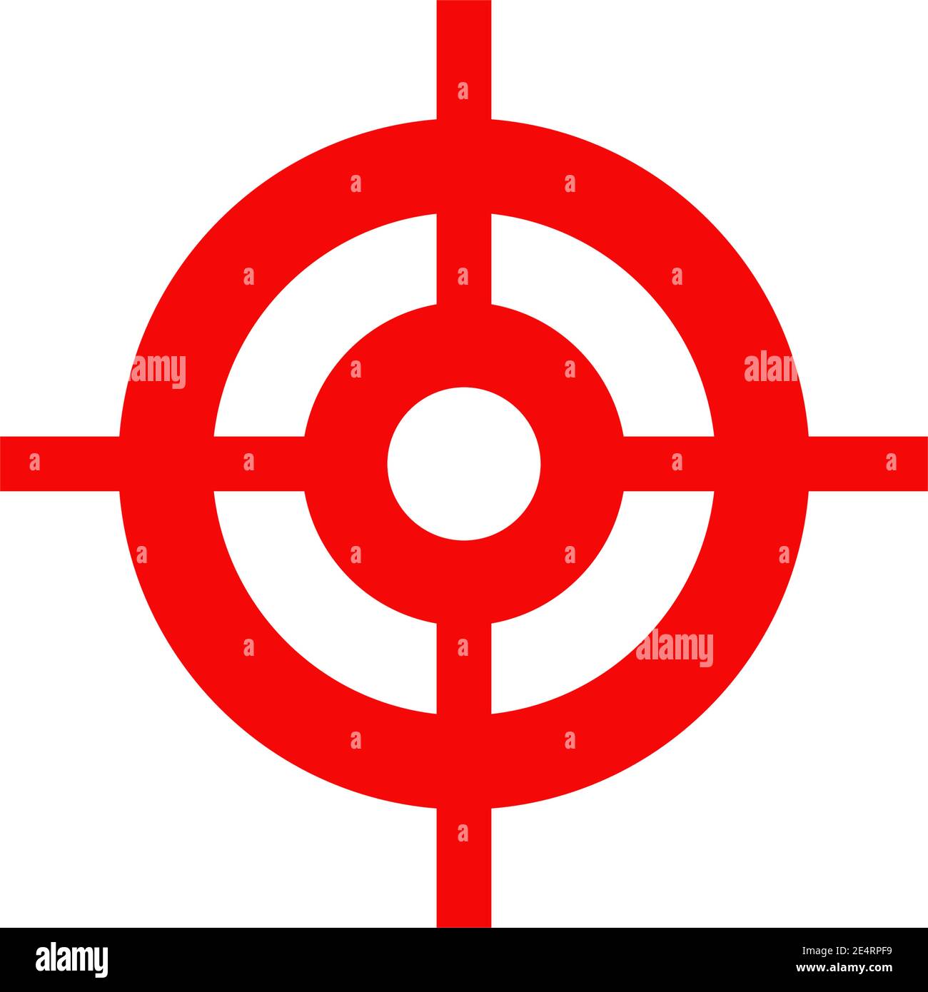 Target point icon logo design vector illustration template Stock Vector ...