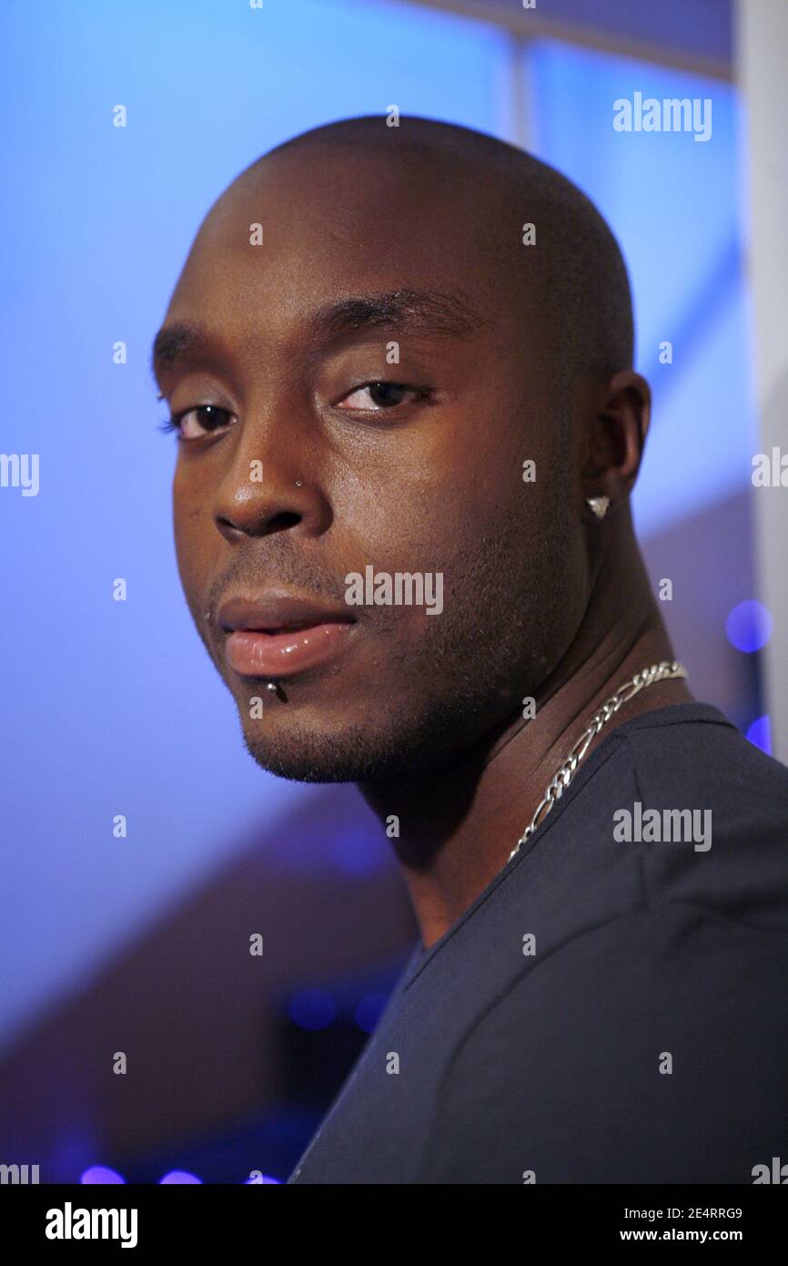 EXCLUSIVE - Marc Antoine attends the taping of a radio show in Paris ...