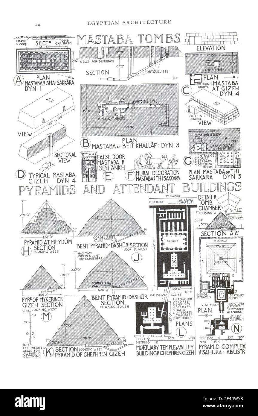 Mastaba Tombs 24 Stock Photo - Alamy