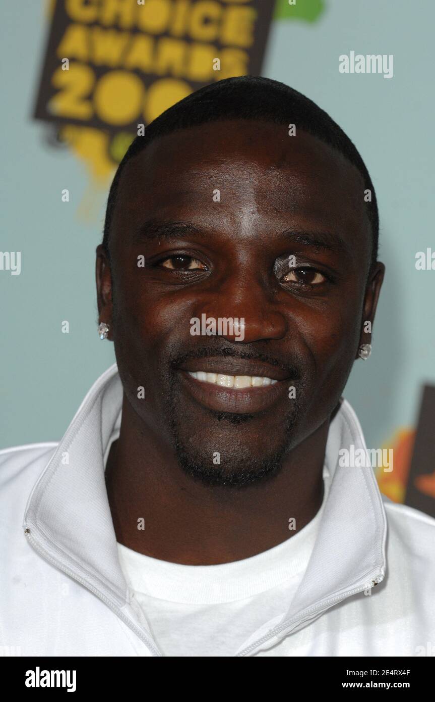 Akon attends the Nickelodeon's 2008 Kids' Choice Awards. Los Angeles ...