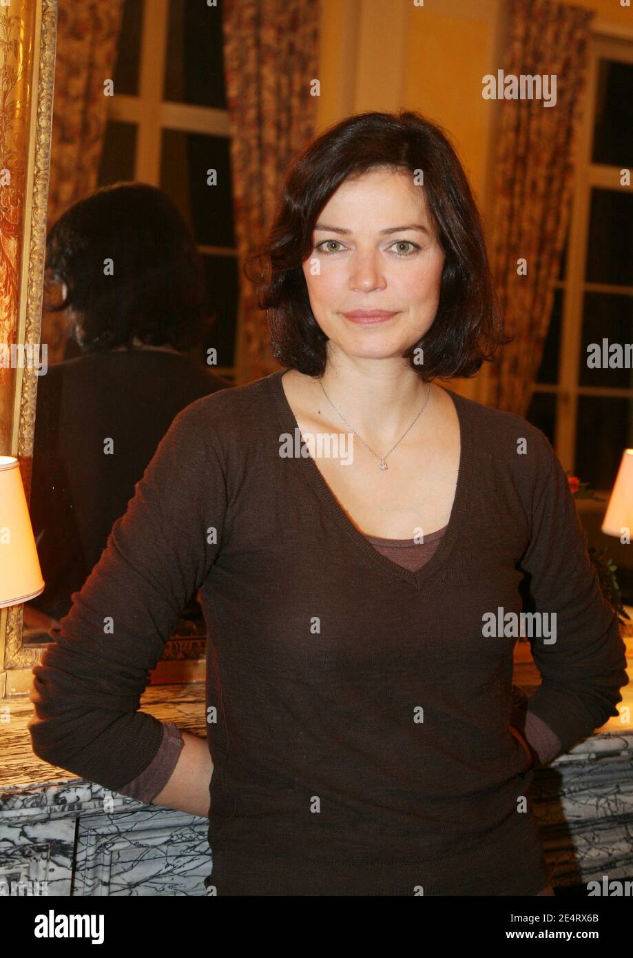 Actress Marianne Denicourt poses for pictures during the 19th ...