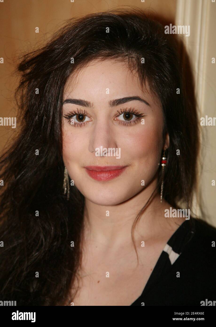 EXCLUSIVE. Actress Fanny Valette poses for our photographer during the ...