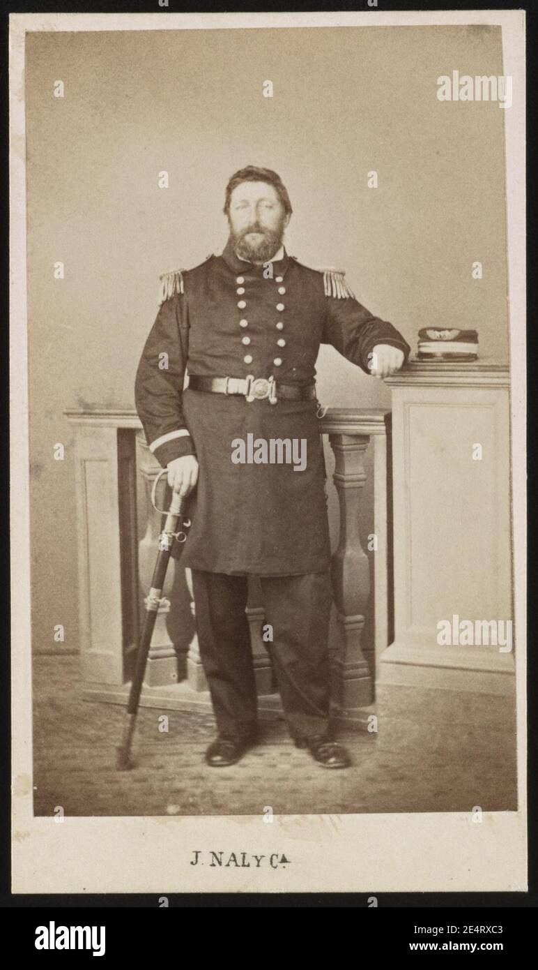Master James R. Wheeler of U.S. Navy in uniform with sword) - J. Nal y ...