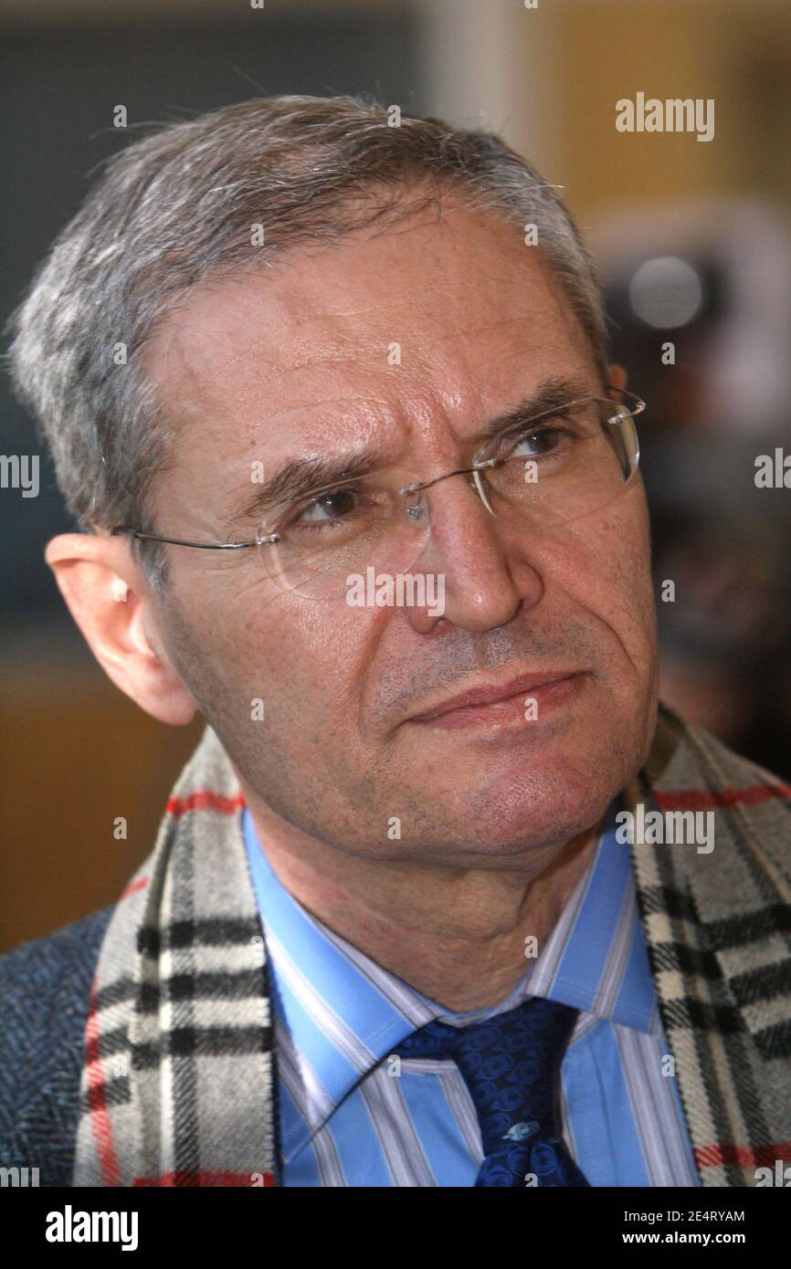 French Judge Gilles Latapie at Charleville-Mezieres courthouse, France ...