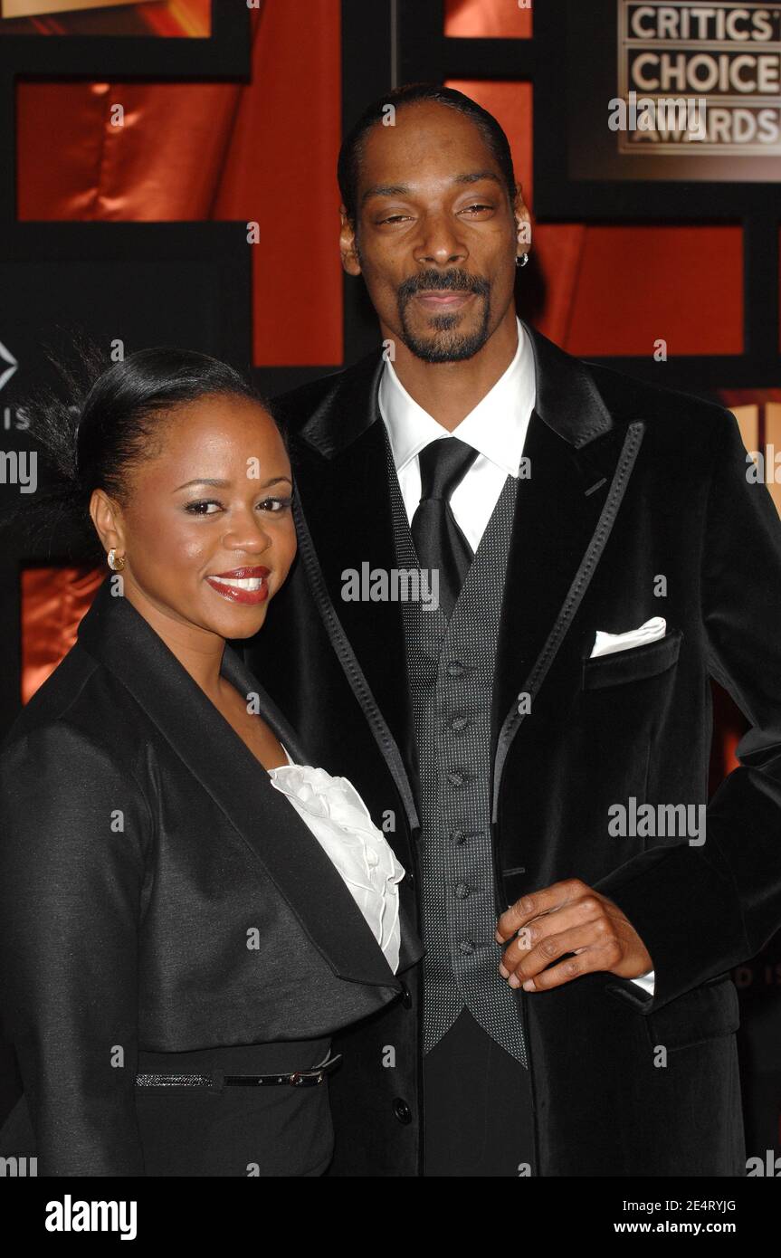 Shante Taylor and Snoop Dogg attend the 13th Annual Critics' Choice ...