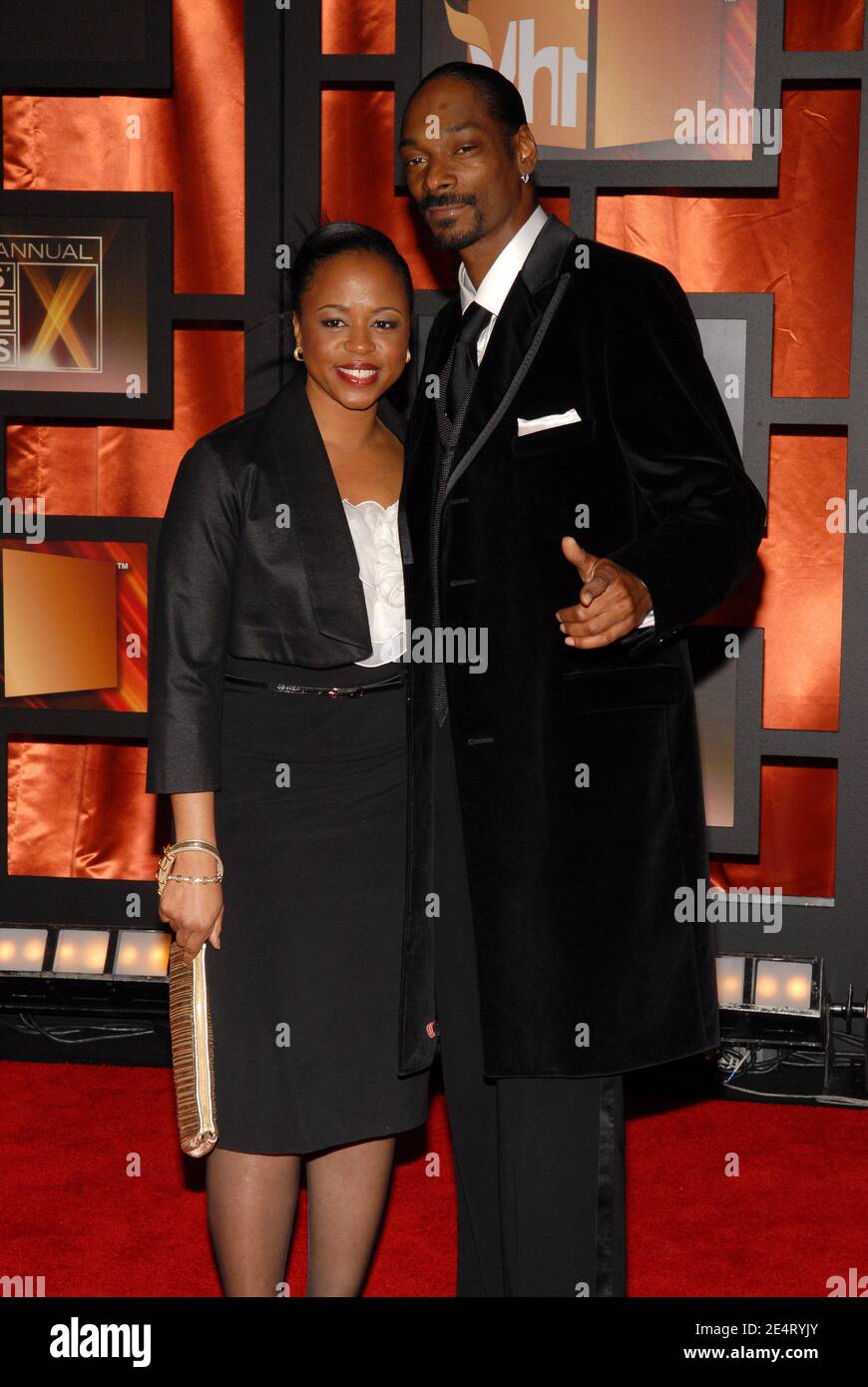 Shante Taylor and Snoop Dogg attend the 13th Annual Critics' Choice ...