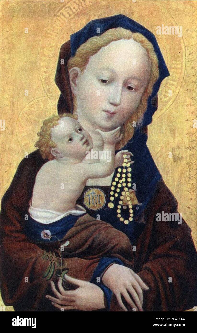 Master of Saint Veronica - Triptych (detail Stock Photo - Alamy