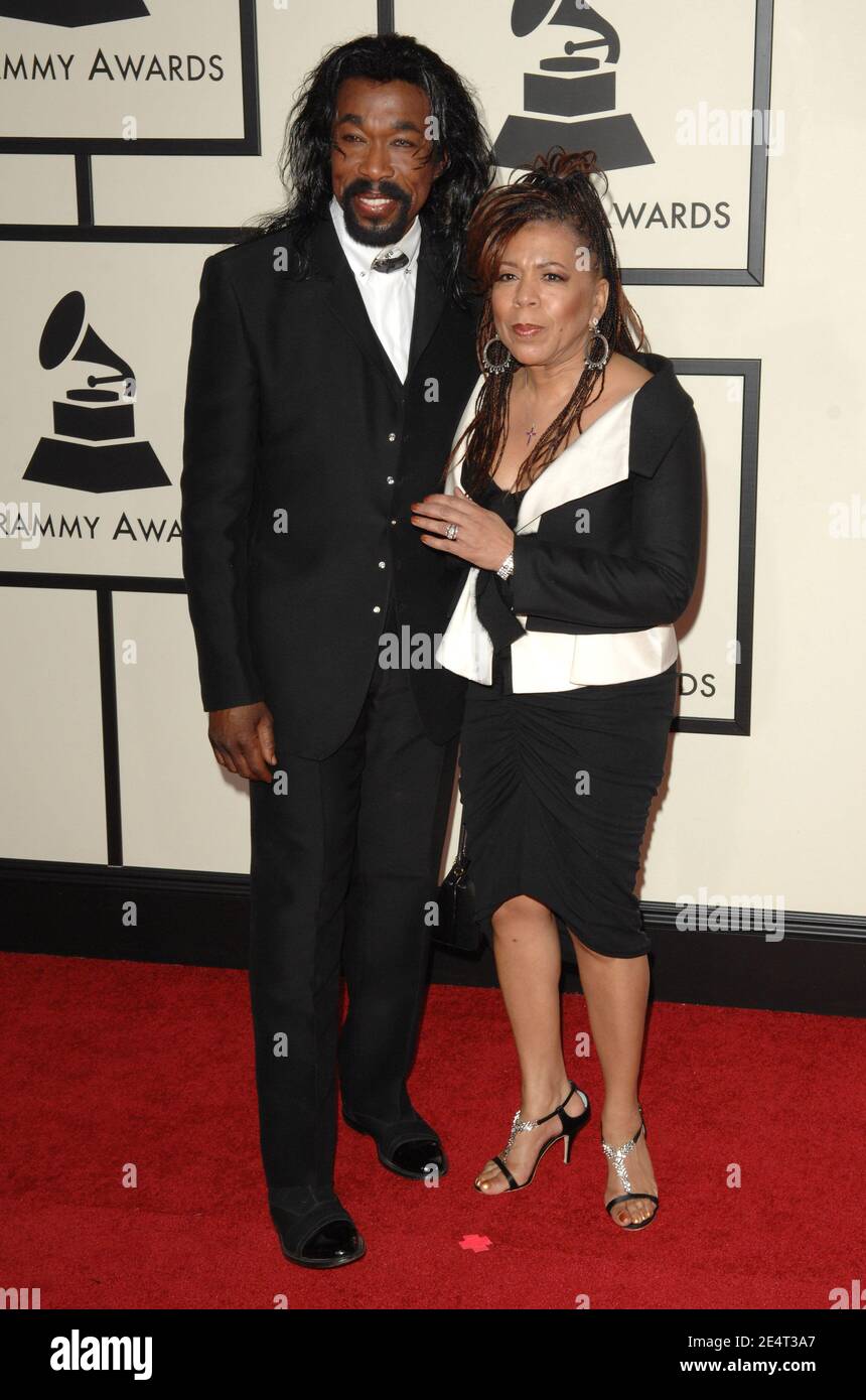 Ashford and Simpson attend the 50th Annual Grammy Awards held at the ...