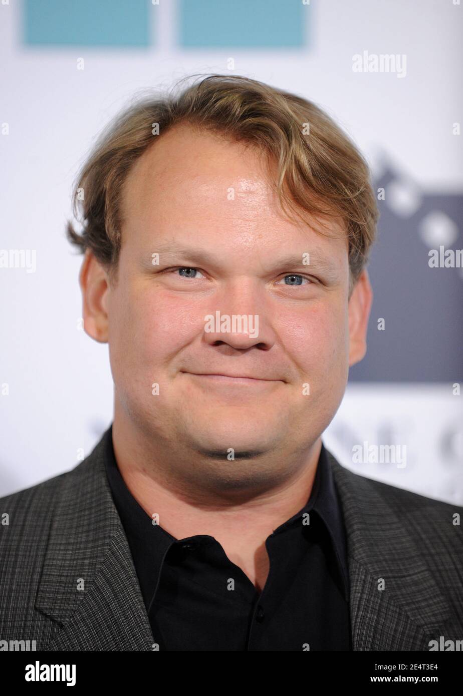 Andy Richter attends the premiere of New Line's "Semi-Pro" at the Mann ...
