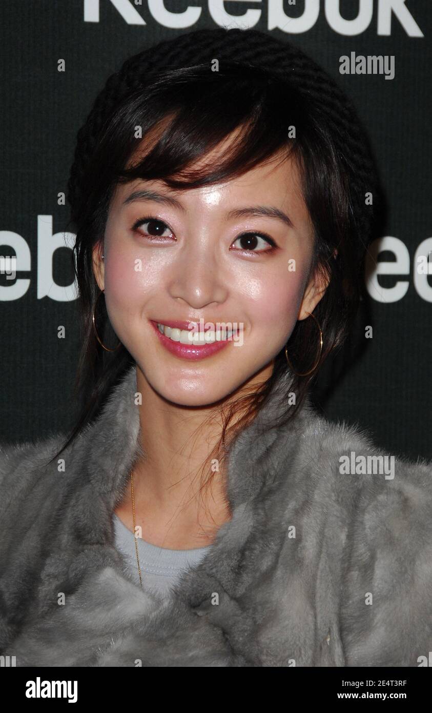Hong Kong actress Leslie Han attends the Reebok 'Freestyle World Tour ...