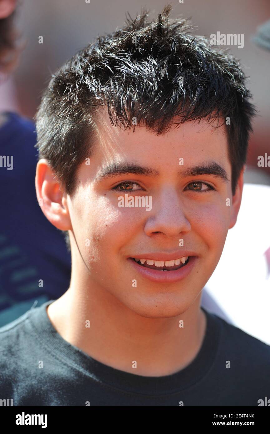 American Idol finalist David Archuleta attends the premiere of "Dr ...