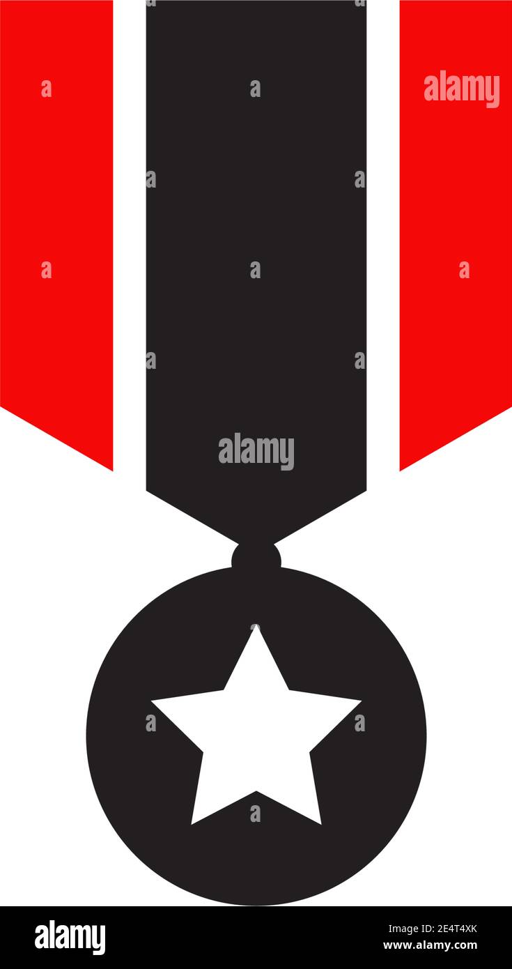 Medal icon logo design vector illustration template Stock Vector Image ...