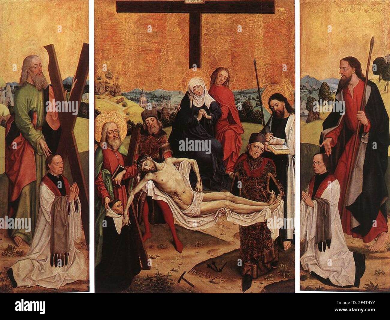 Master of the Life of the Virgin - Triptych of Canon Gerhard ter ...