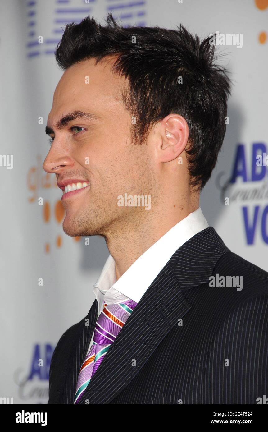 Actor Cheyenne Jackson attends the 19th Annual GLAAD Media Awards at ...