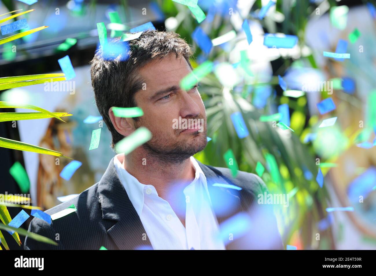 Gerard Butler attends the premiere of 20th Century Fox's "Nim's Island ...