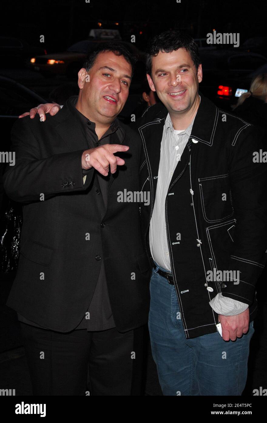 Director Noam Murro and writer Mark Poirier attend the 'Smart People ...