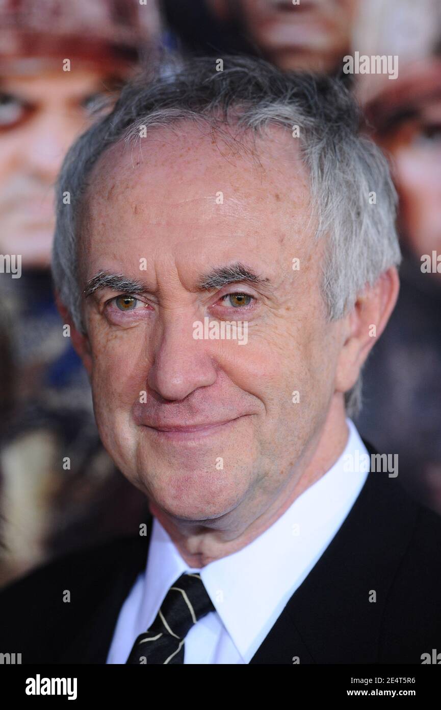 Jonathan Pryce attends the world premiere of Universal Pictures ...