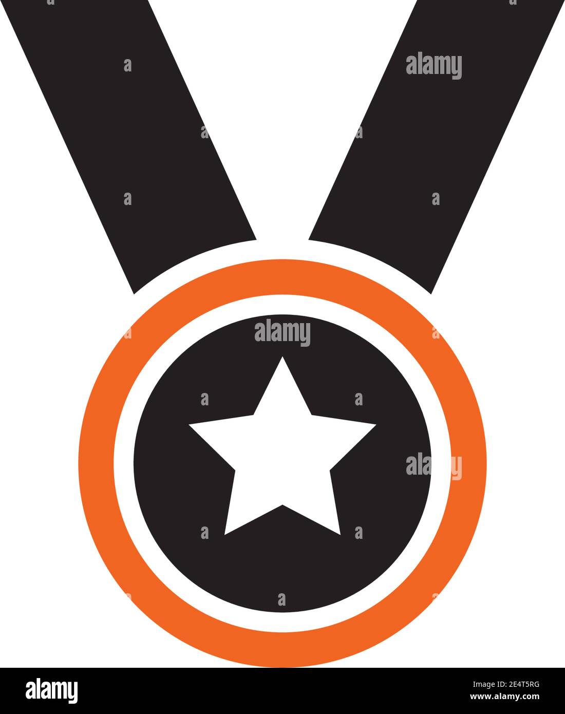 Medal icon logo design vector illustration template Stock Vector Image ...