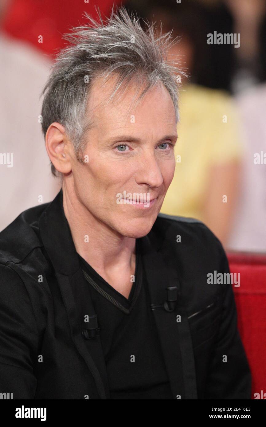 PLASTIC BERTRAND at the taping of Vivement Dimanche on February 27 ...