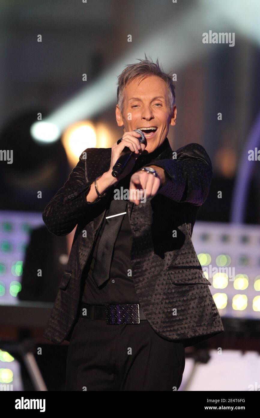 Plastic Bertrand at the taping of 'Tenue de soirée' on March 15, 2008 ...
