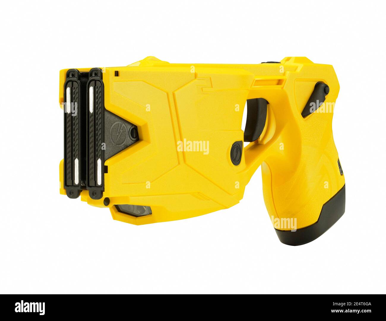 Handout photo. A model of Taser X2 by Axon is presented on this photo ...