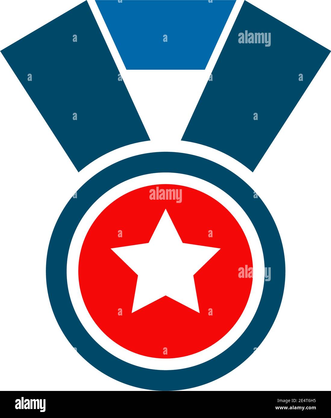 Medal icon logo design vector illustration template Stock Vector Image ...