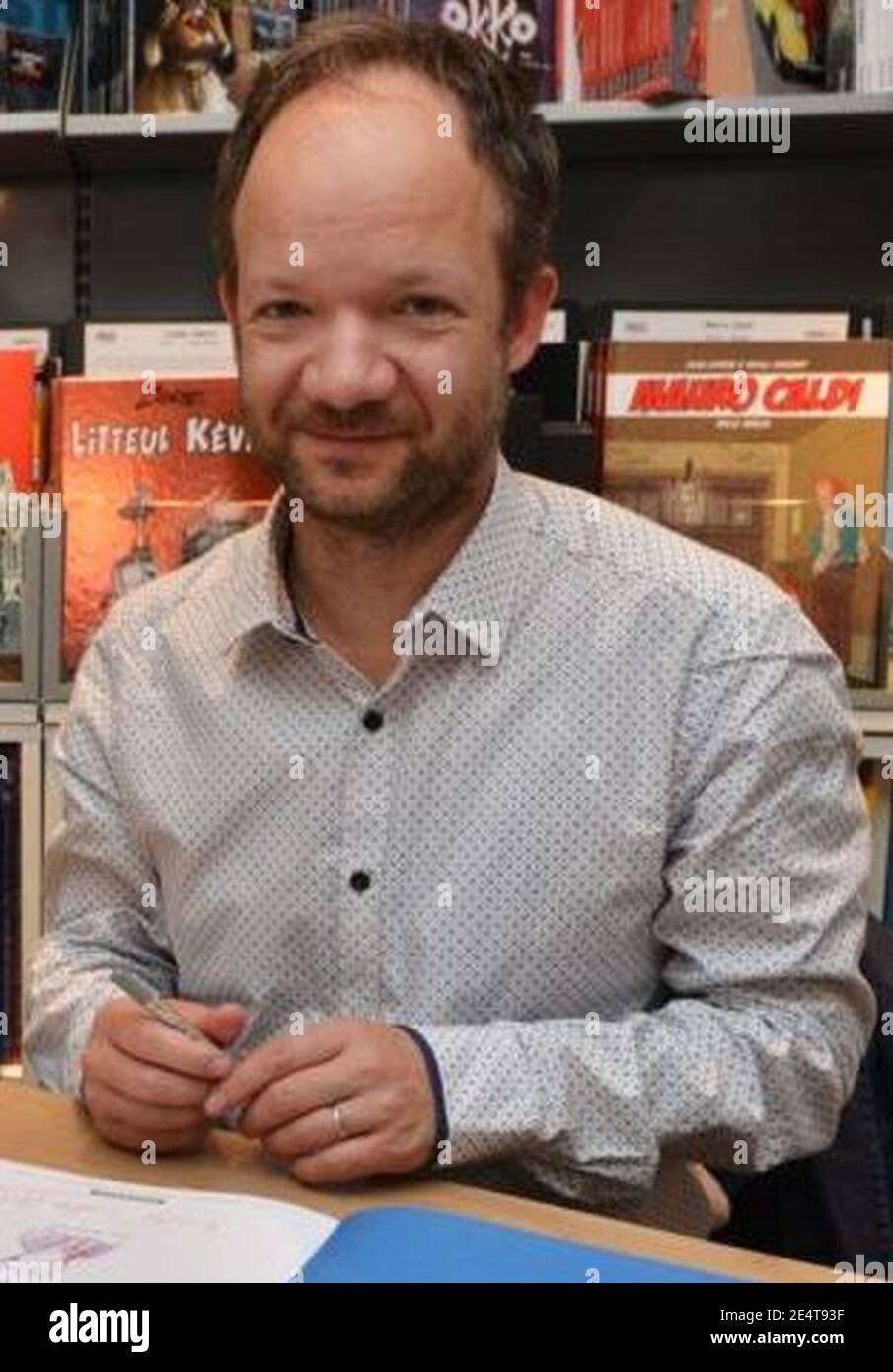 Mathieu Sapin 2015 June (cropped Stock Photo - Alamy