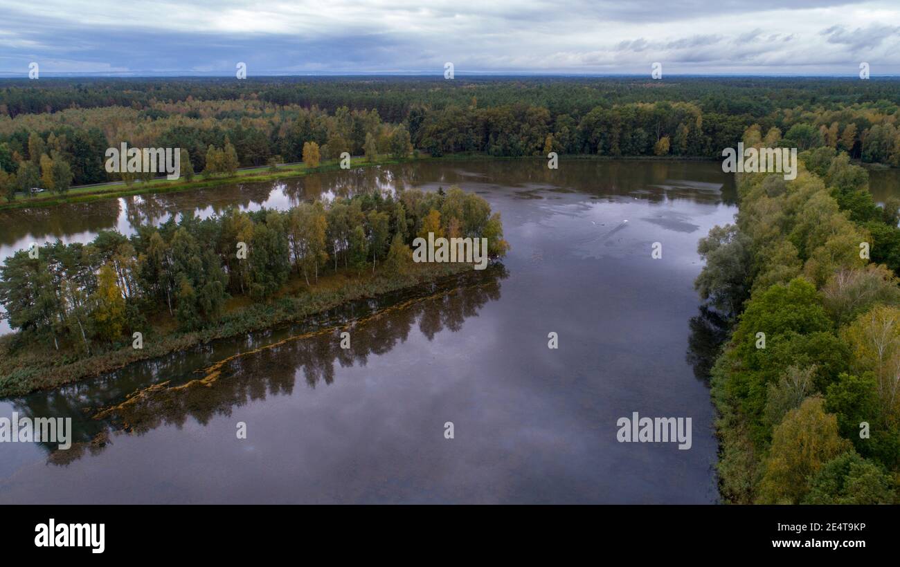 Milicz ponds nature reserve hi-res stock photography and images - Alamy