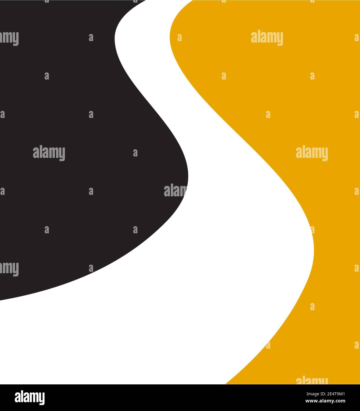 Winding road icon vector vectors hi-res stock photography and images ...