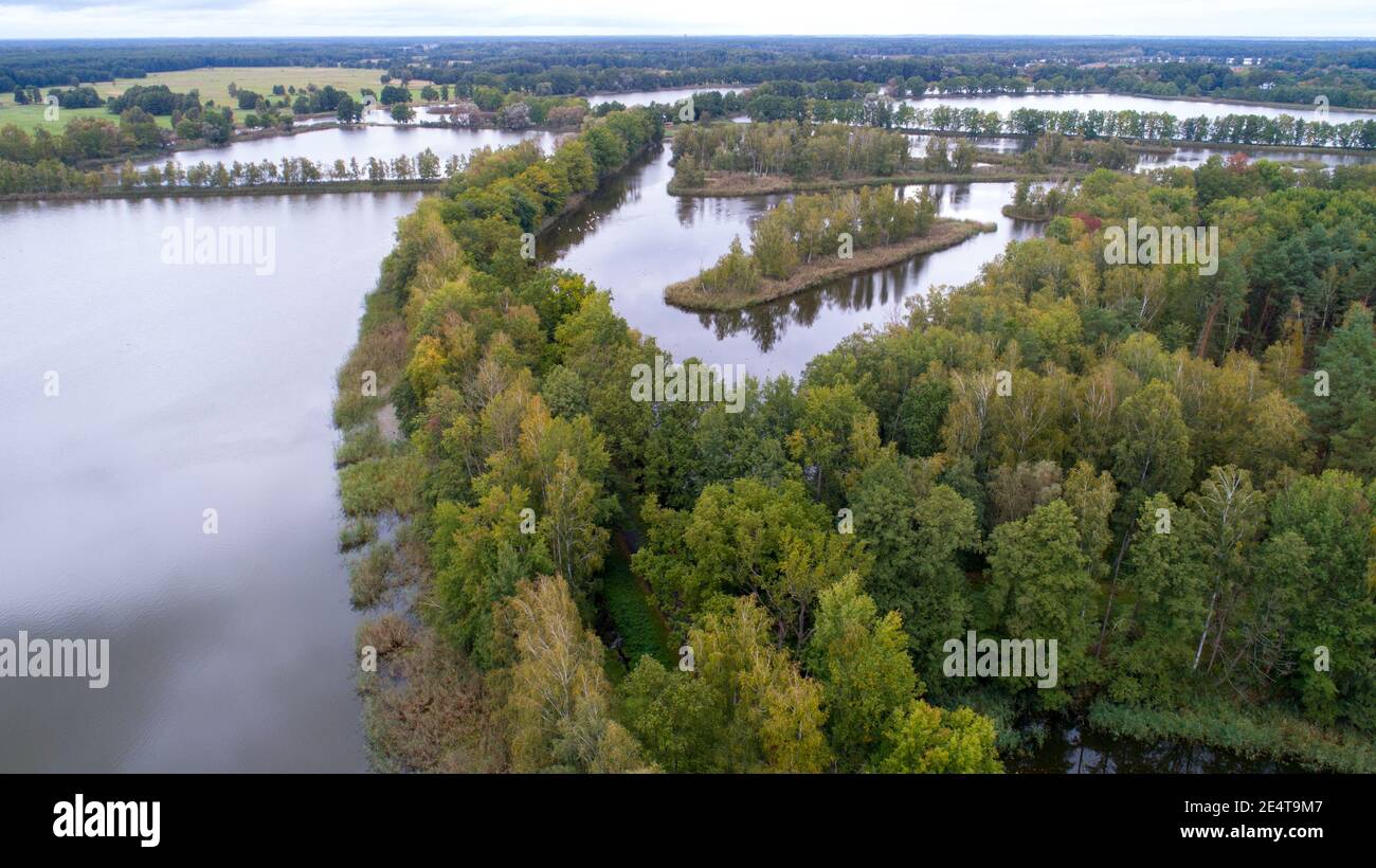 Milicz ponds nature reserve hi-res stock photography and images - Alamy
