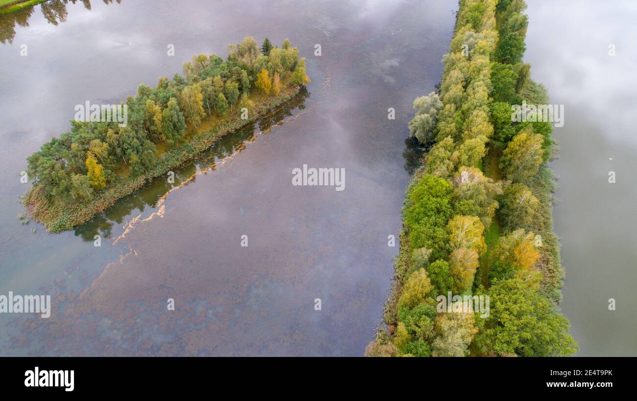 Milicz ponds nature reserve hi-res stock photography and images - Alamy