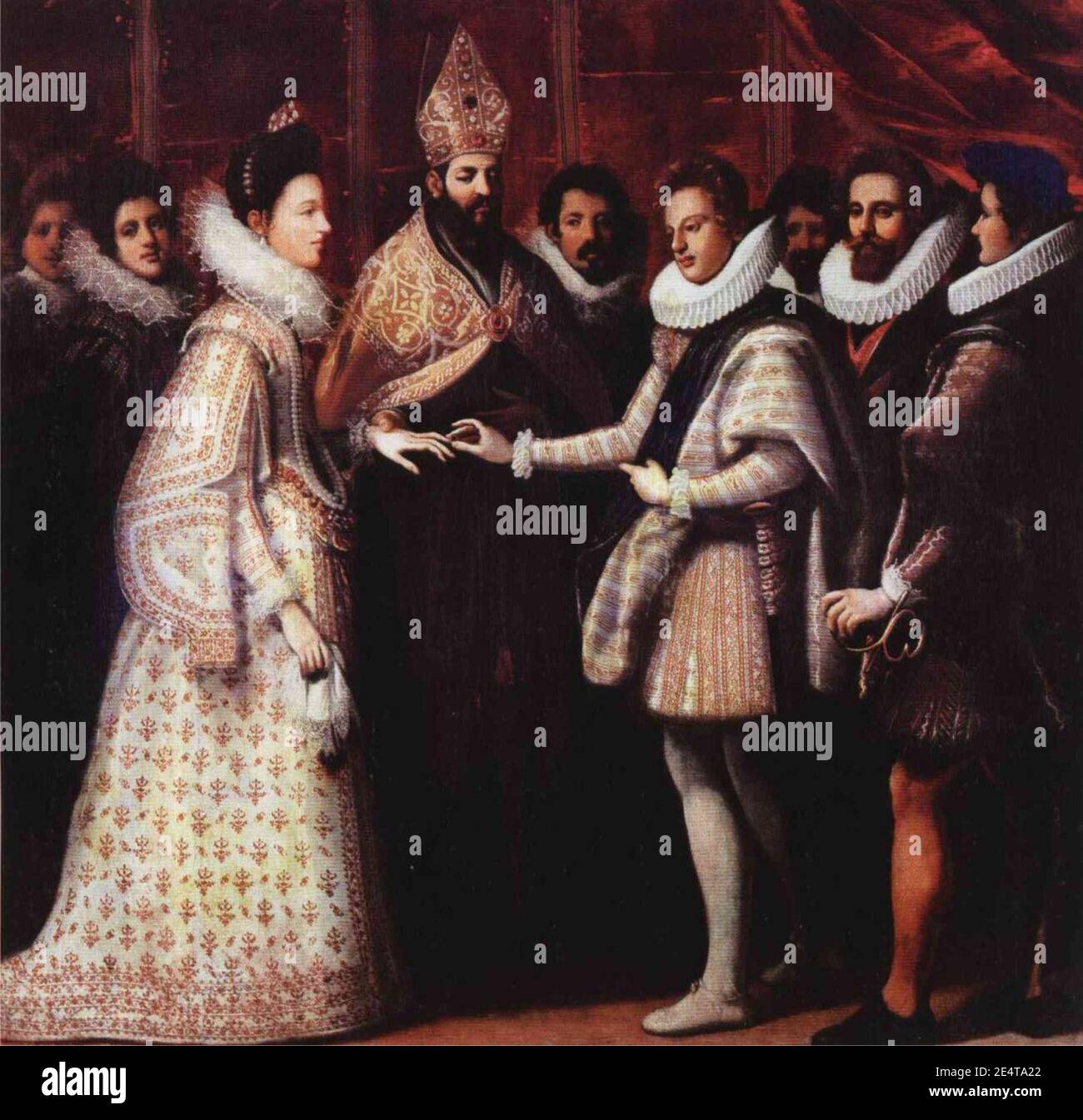 Matrimonio di Eleonora de Medici e Vincenzo Gonzaga Stock Photo - Alamy