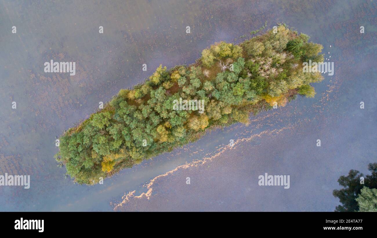 Aerial view fish ponds hi-res stock photography and images - Alamy