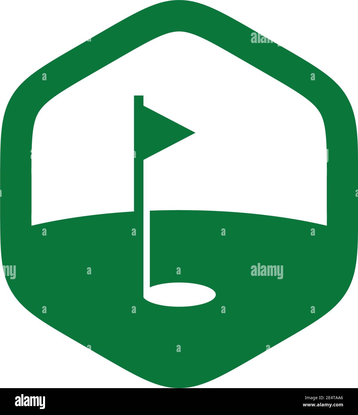 Golf club icon logo design inspiration vector template Stock Vector ...