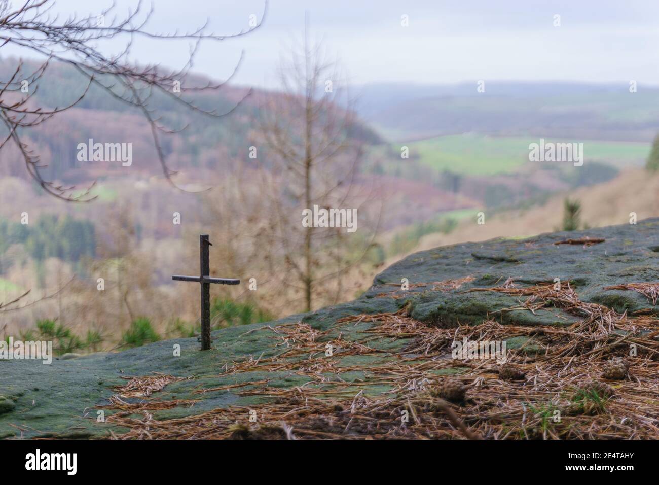 Cross rock symbol hi-res stock photography and images - Alamy