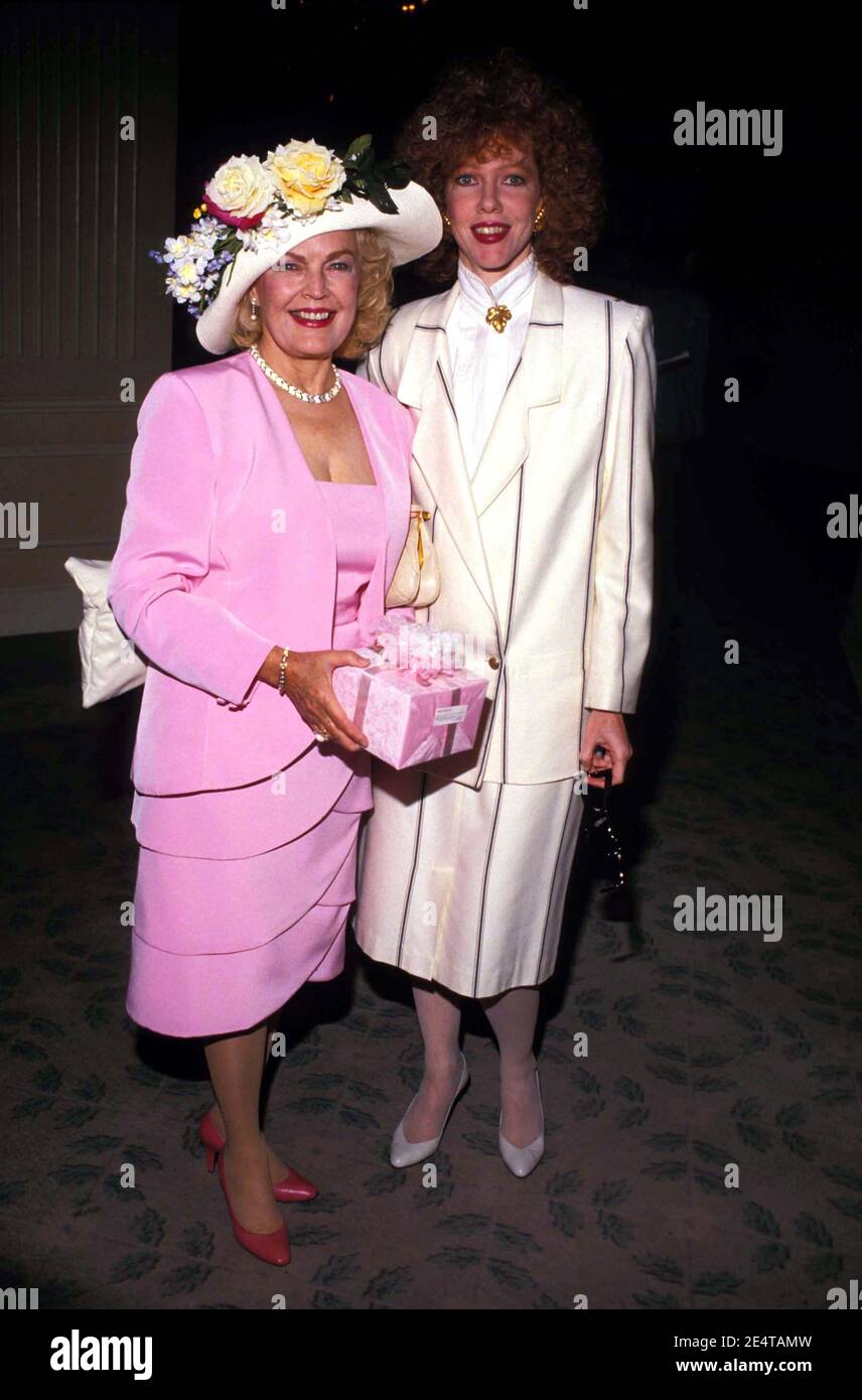 June Haver And Daughter Katie Credit: Ralph Dominguez/MediaPunch Stock ...