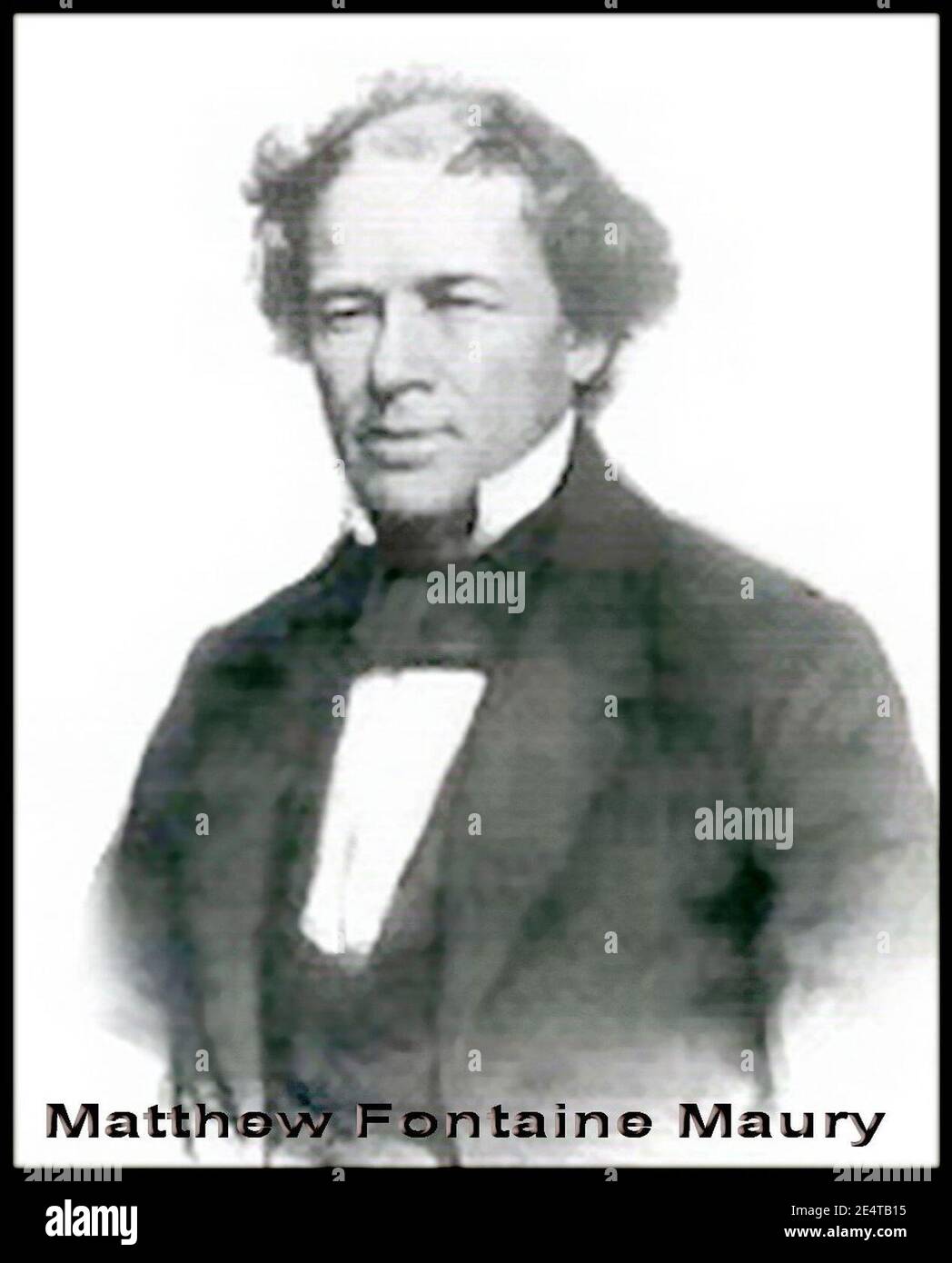 Matthew Fontaine Maury wmm graded 02 Stock Photo - Alamy