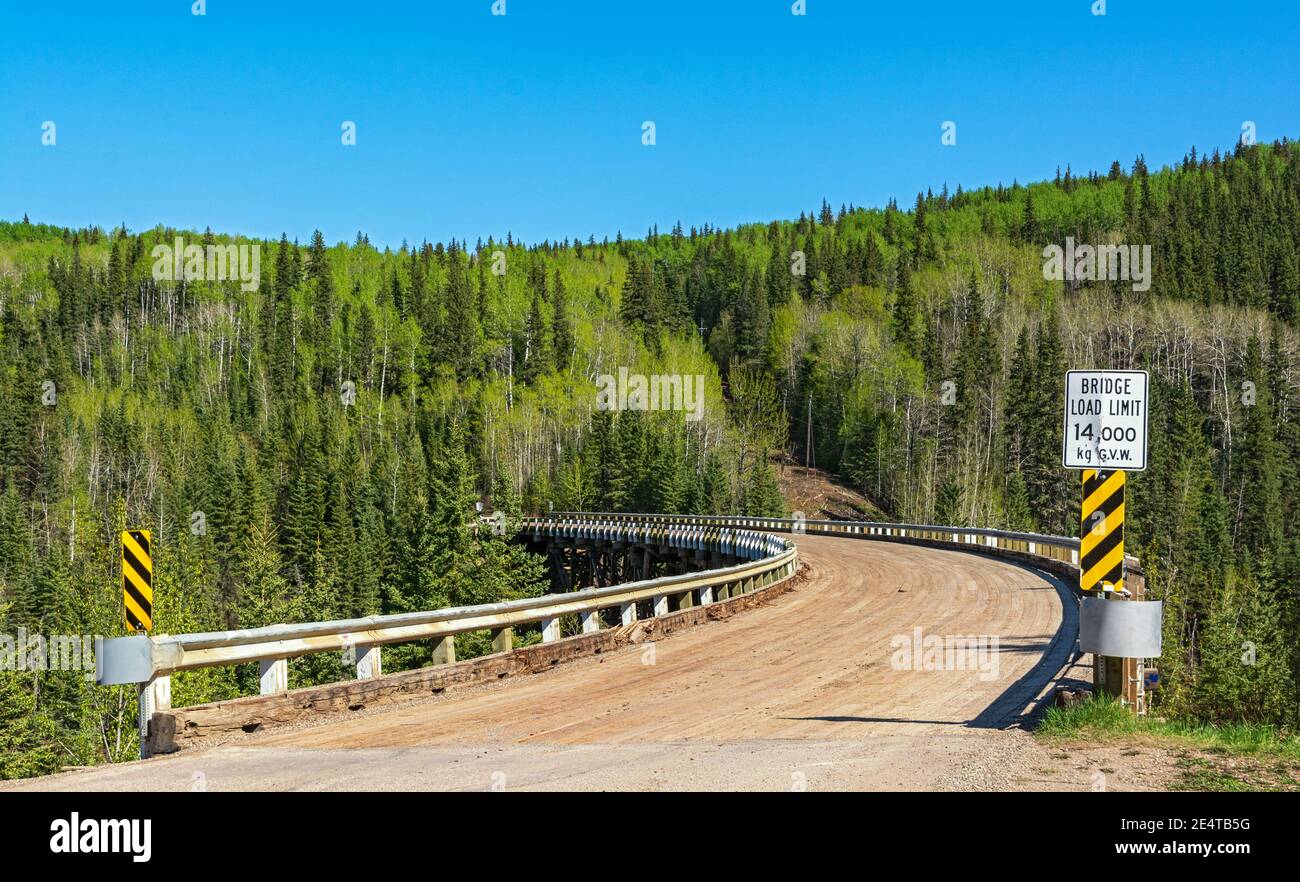 Alcan highway hi-res stock photography and images - Alamy