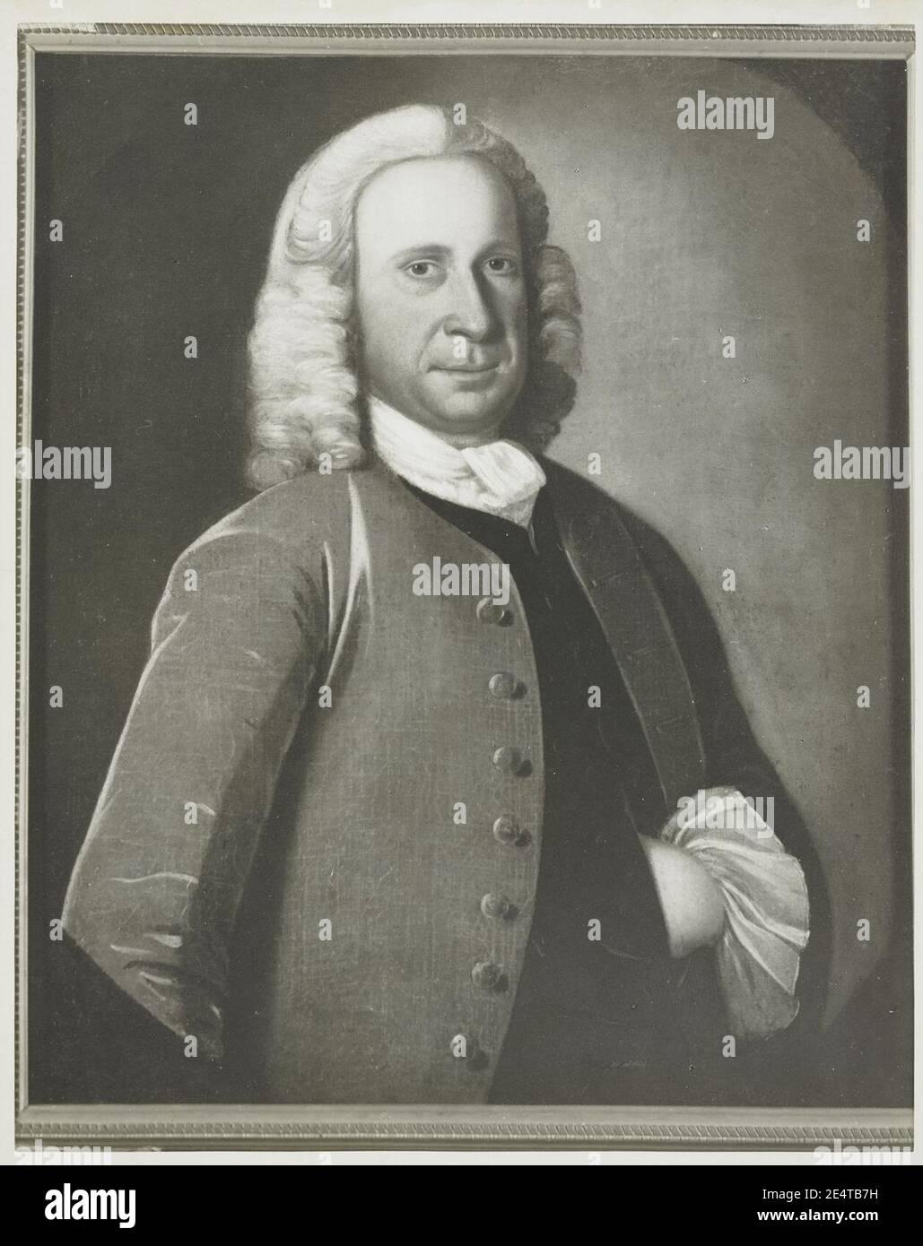 Matthew Tilghman - John Hesselius Stock Photo - Alamy