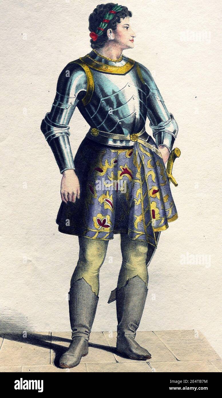 Matthias Corvinus Litho 2 Stock Photo - Alamy