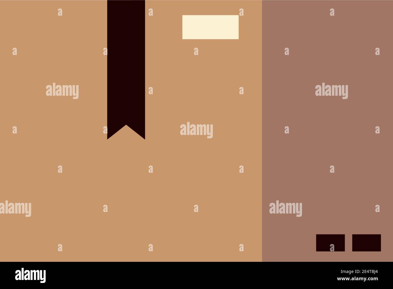 Board cardboard packet transport Stock Vector Images - Alamy