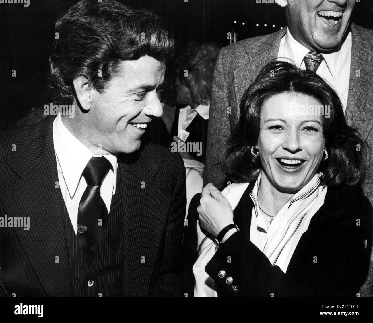 Patty Duke And Her Brother Raymond Duke 4/5/1975 Credit: Ralph Dominguez/MediaPunch Stock Photo ...