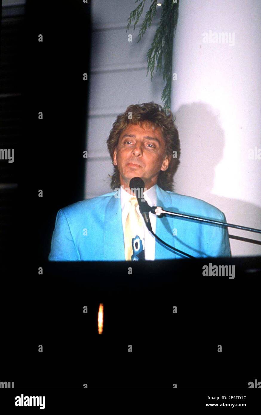 Barry manilow 1990 hi-res stock photography and images - Alamy