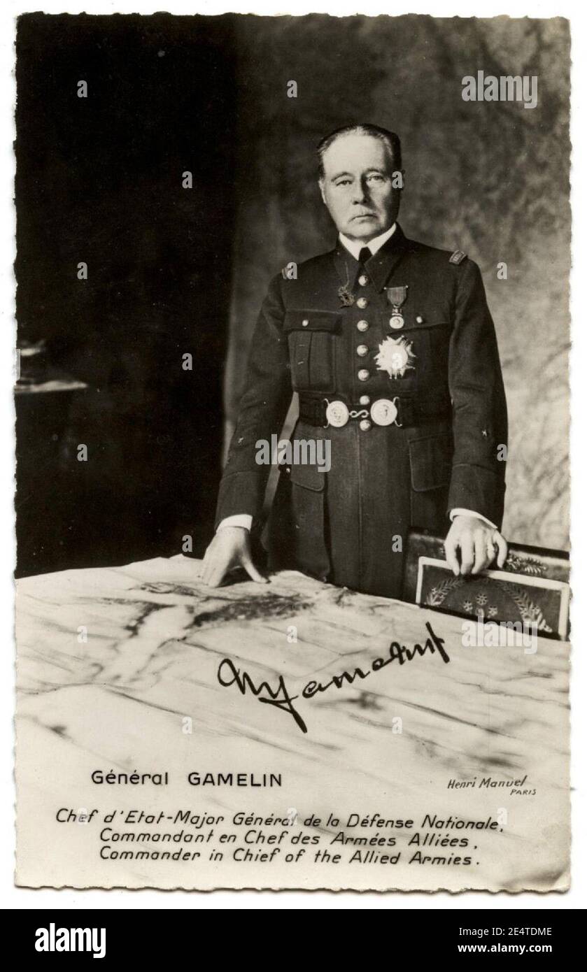 Gamelin maurice hi-res stock photography and images - Alamy