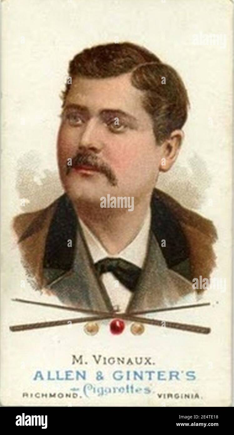 Maurice Vignaux-Portrait 2 Stock Photo - Alamy