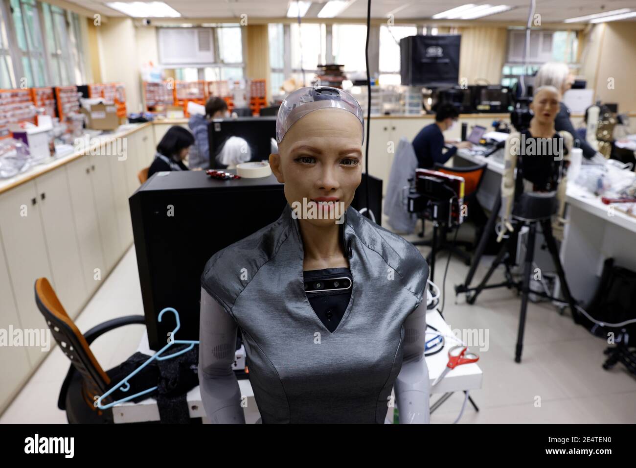 Sophia the humanoid robot hi-res stock photography and images - Alamy